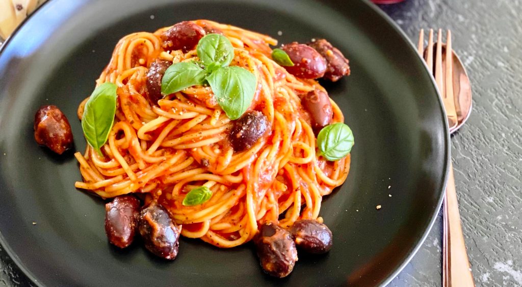 Pasta Puttanesca - Stay at Home Mum