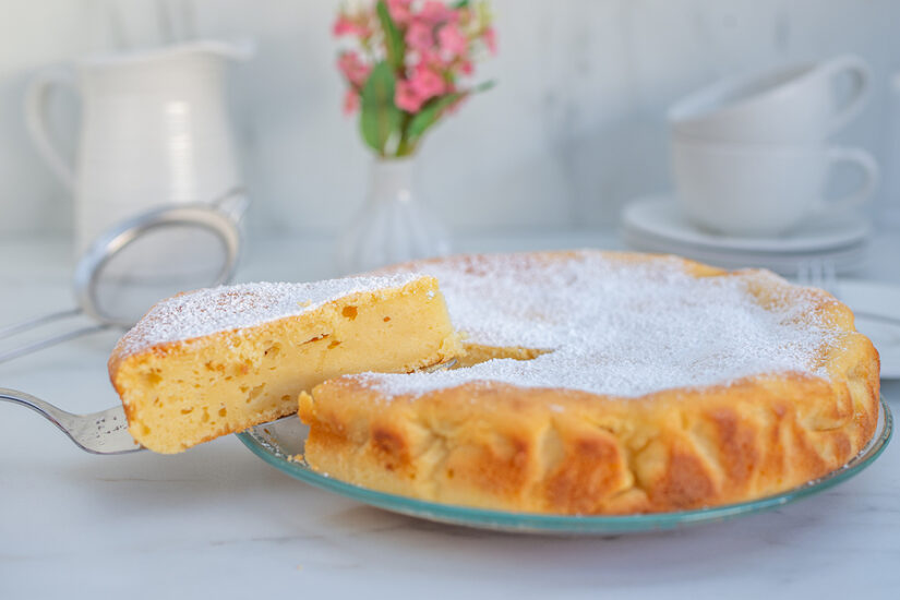 Baked Ricotta Cheesecake - Stay at Home Mum