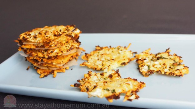 Cauliflower and Cheese Snaps - Stay at Home Mum