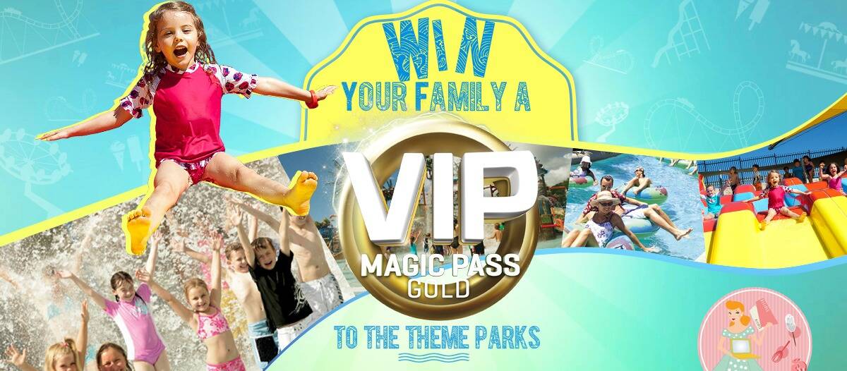 Win a Family Gold VIP Magic Pass to the Theme Parks| Stay at Home Mum ...