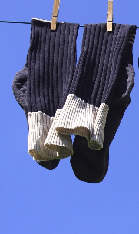 Socks gloves and shorts on the string - Stay at Home Mum