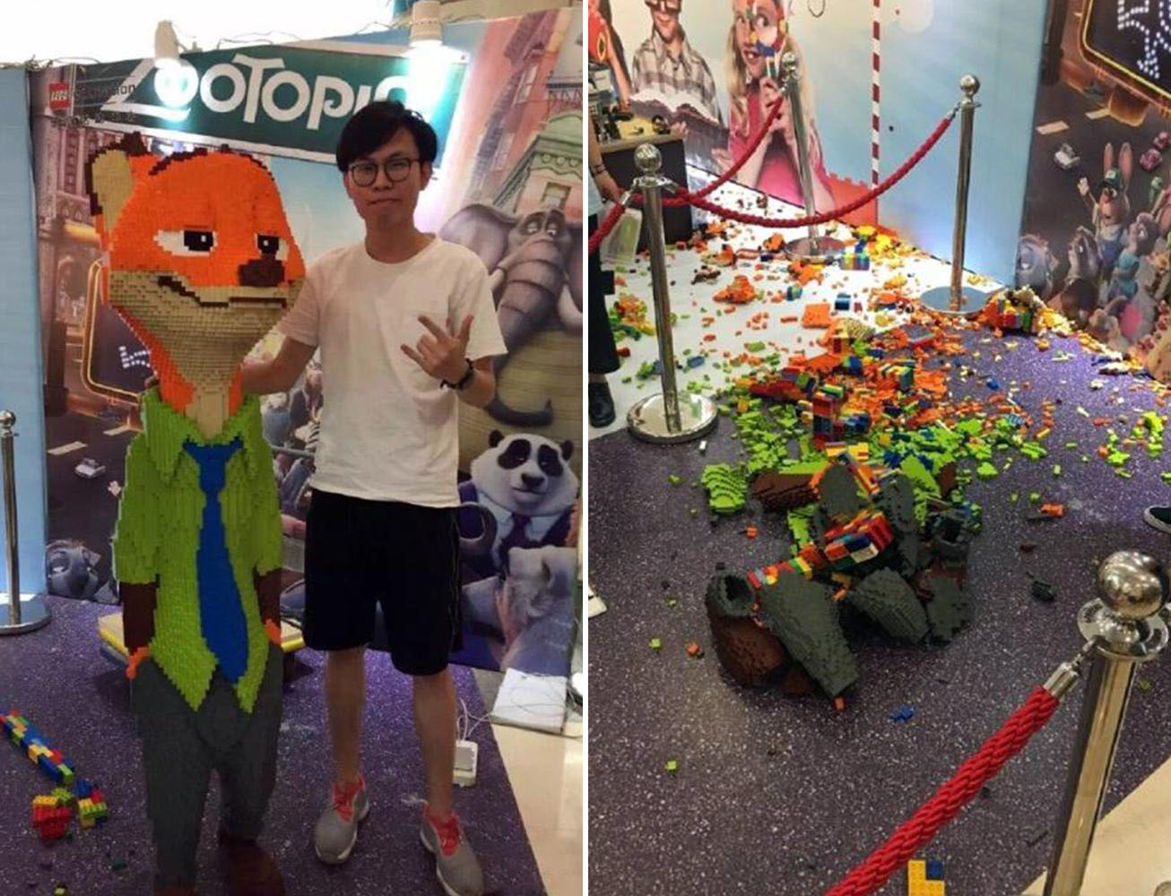 Boy Destroys $20,000 Lego Sculpture - Stay at Home Mum