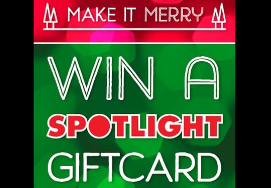 Win A Spotlight Gift Card this Christmas! - Stay at Home Mum