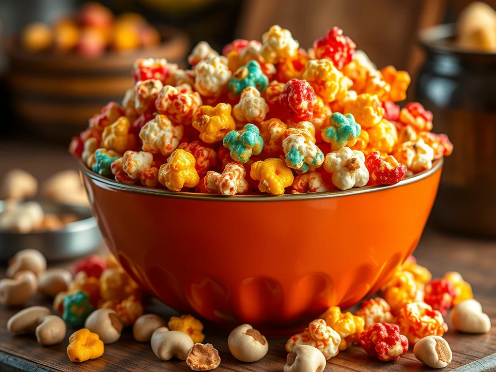 Candied Popcorn - Stay at Home Mum