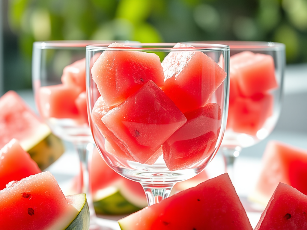 Vodka-Infused Watermelon Pieces - Stay at Home Mum