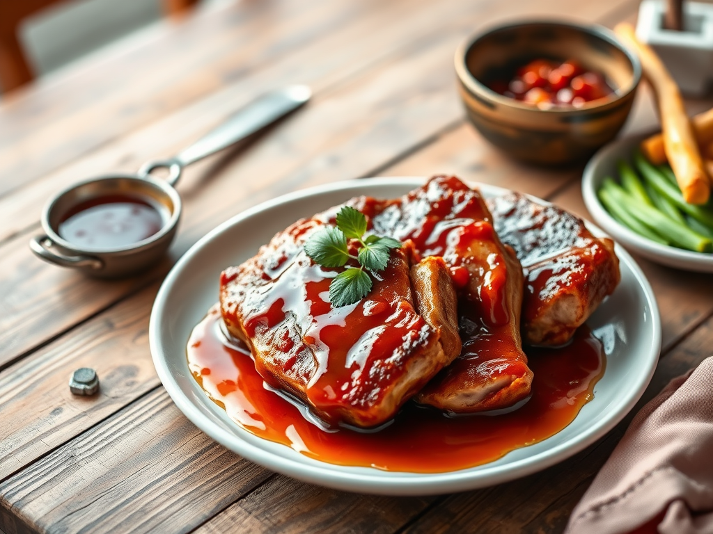 Sweet Chilli Pork Chops - Stay at Home Mum