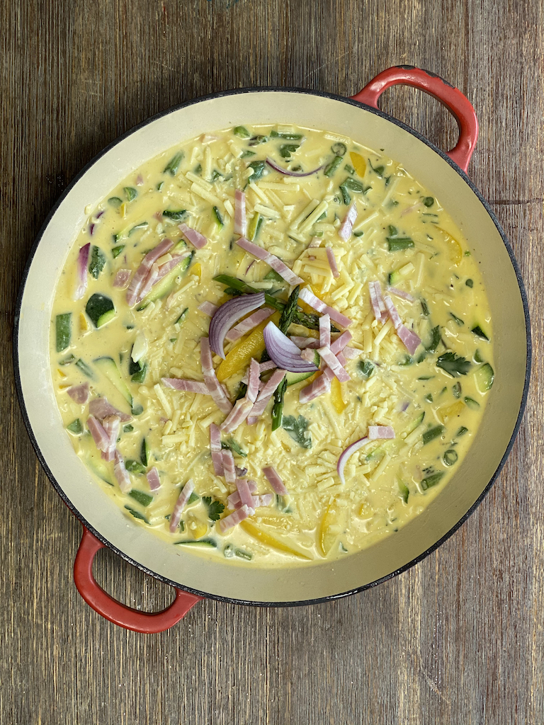 Easy Veggie Slice - Stay at Home Mum