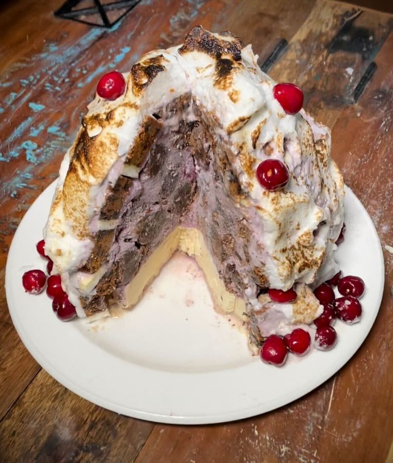 Christmas Bombe Alaska 2 - Stay at Home Mum