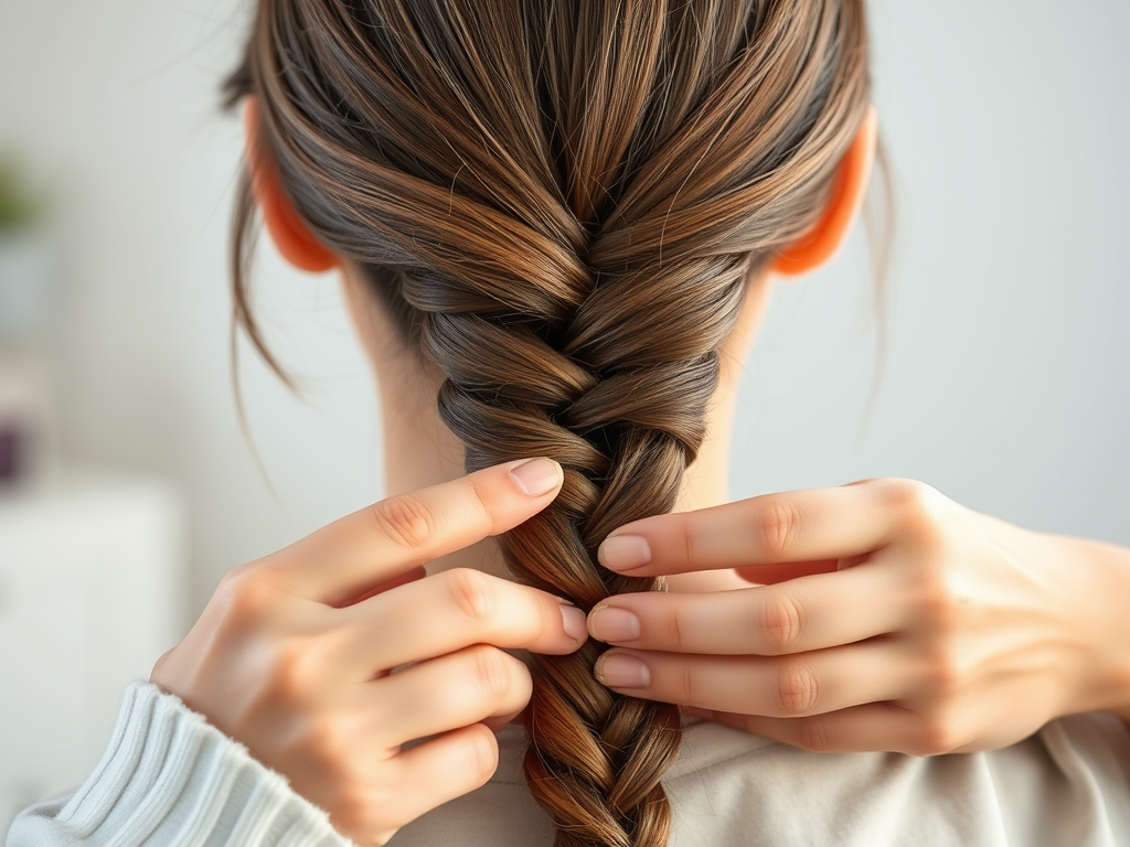 Easy Fishtail Braid For A Clean Look Everyday - Stay at Home Mum